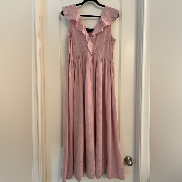 Hatch | Dresses | Hatch Iris Pink Gingham Sarah Maxi Dress | Poshmark